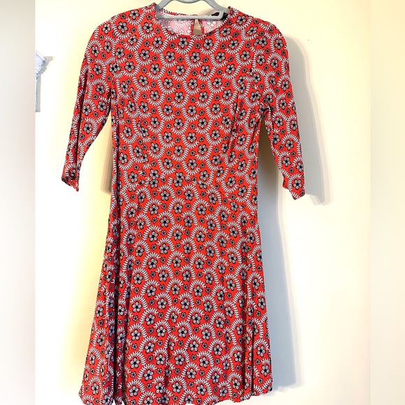 Apostrophe | Dresses | Red Skater Dress | Poshmark